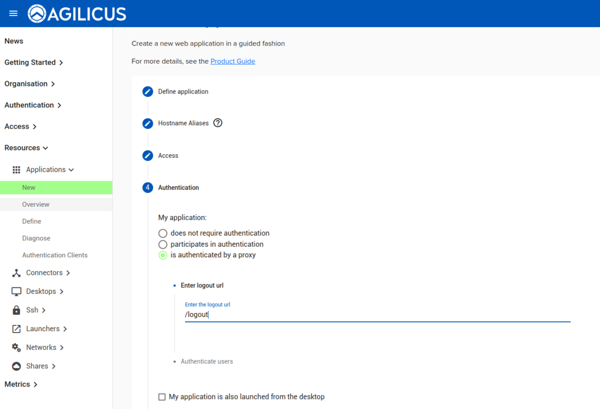 Sample Dual-Endpoint Web Application (Dashboard + API) - Agilicus