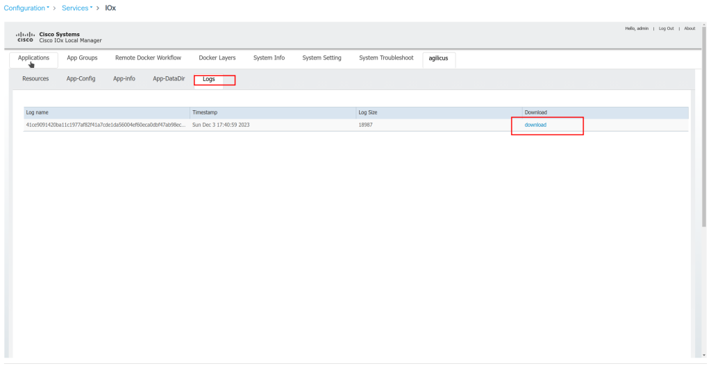 Cisco IOx Zero Trust Connector Install - Agilicus