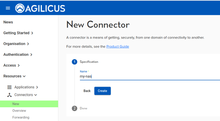Connector Install: Ubiquiti EdgeRouter X - Agilicus