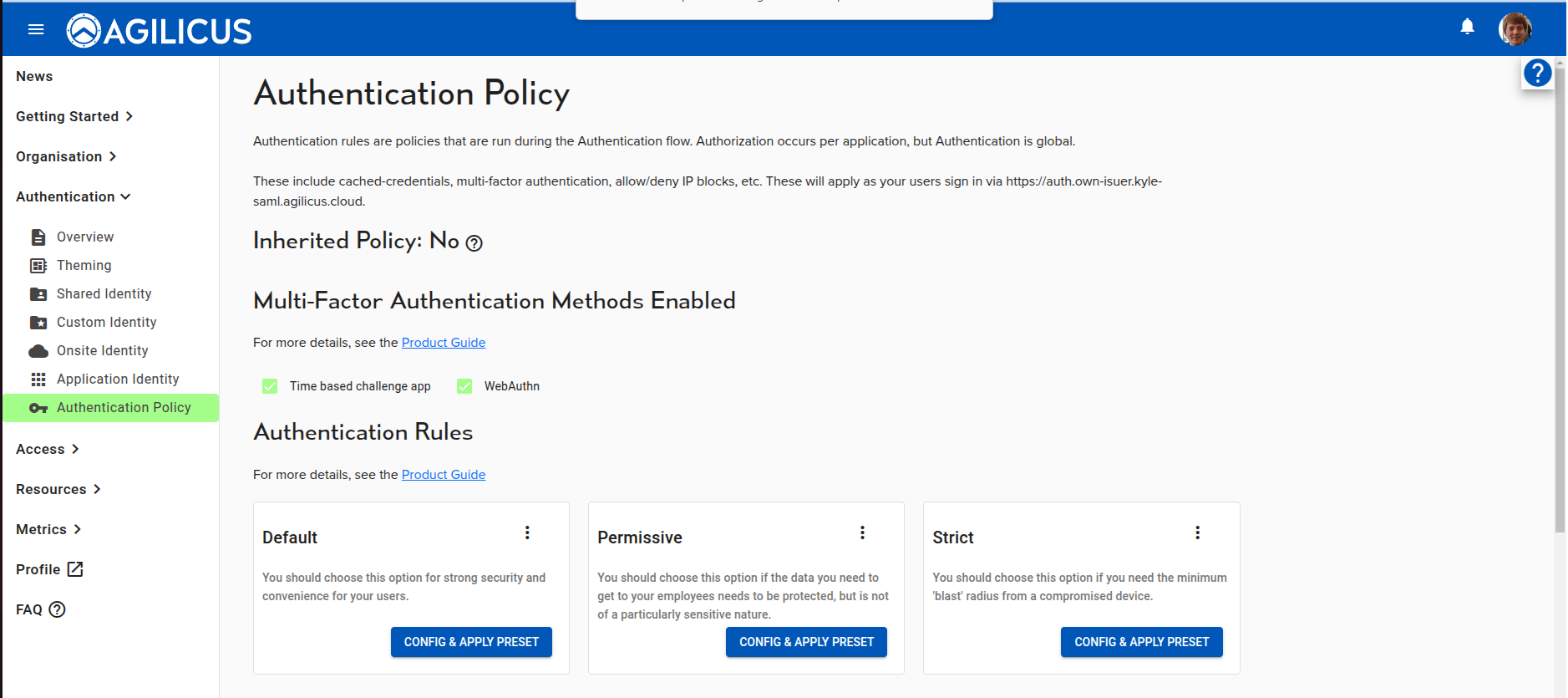 How do I enable or disable multi-factor authentication for everybody ...