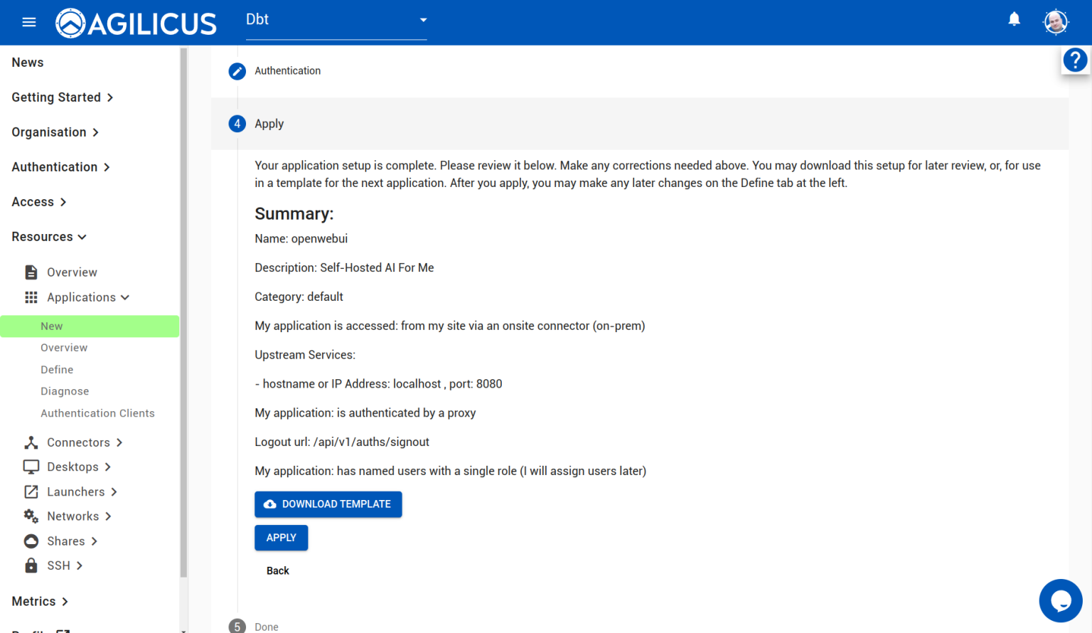 Open WebUI and Ollama Example - Agilicus