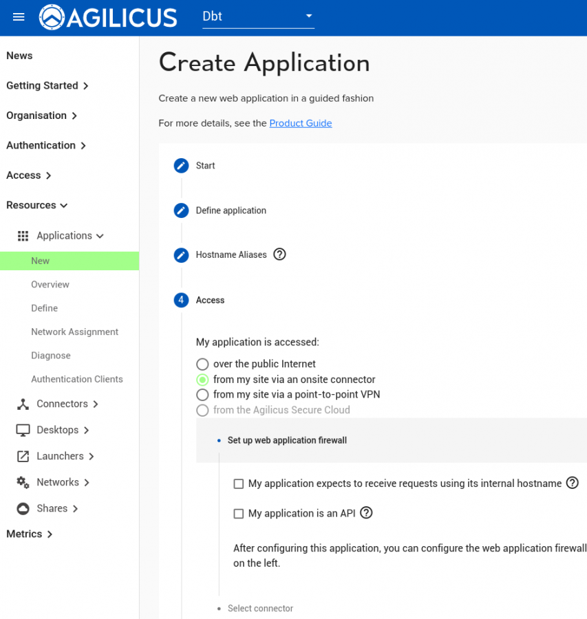 Sample Ubiquiti EdgeRouter-X EdgeMax Web Interface - Agilicus