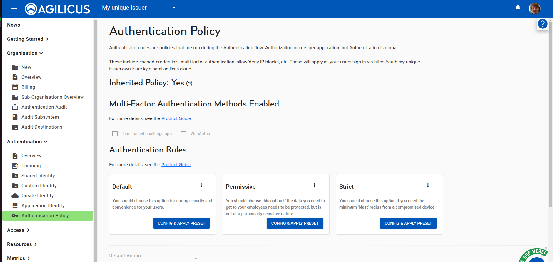 Organisation - Agilicus