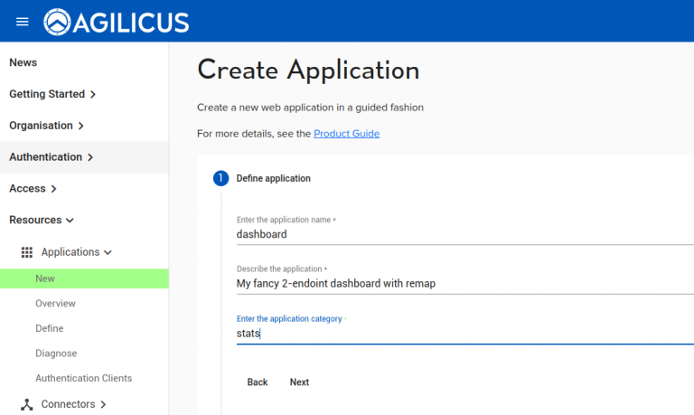 Sample Dual-Endpoint Web Application (Dashboard + API) - Agilicus