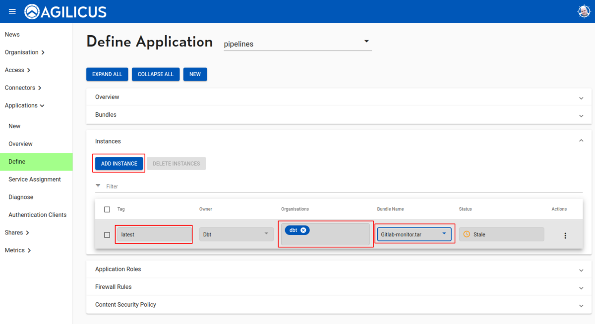Sample Hosted Application - Agilicus