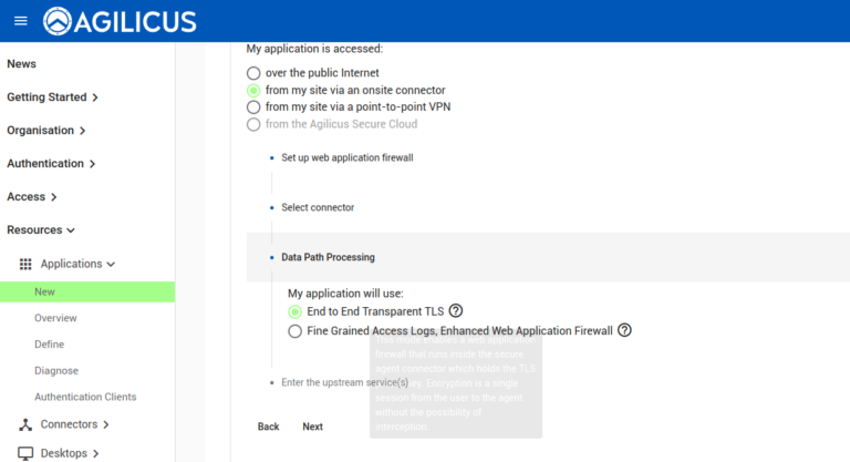 Sample Dual-Endpoint Web Application (Dashboard + API) - Agilicus