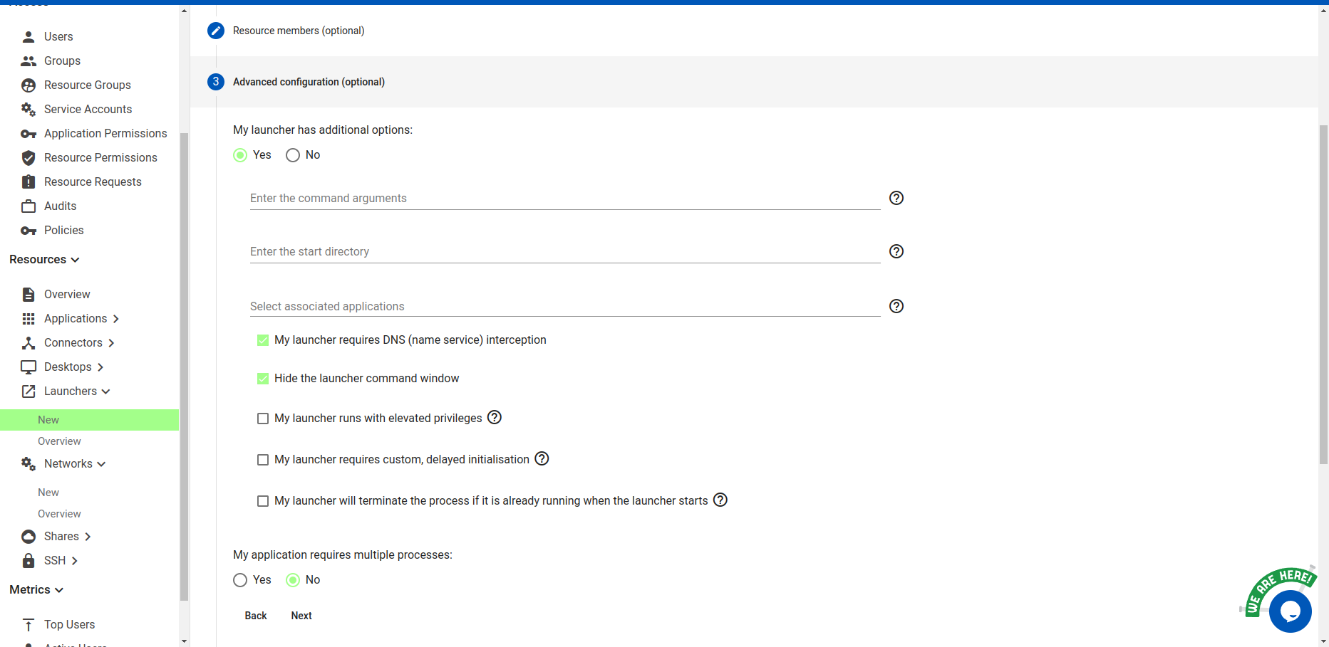 Using Remote Desktop Gateway through a Launcher - Agilicus